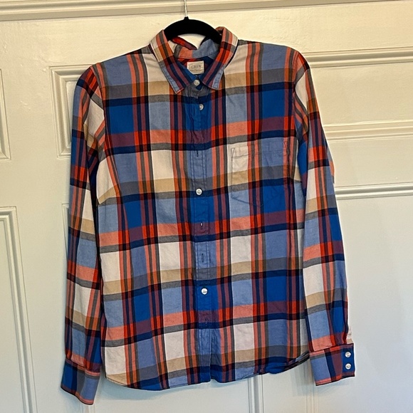 J. Crew Factory | Tops | J Crew Factory Ls Perfect Fit Top | Poshmark